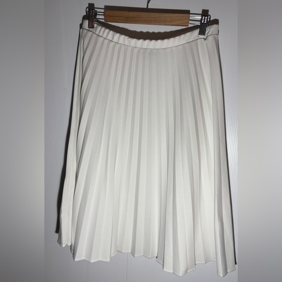 Sara | Skirts | Sarah Talbott Vintage 6s 70s Ivory Accordion Pleated ...